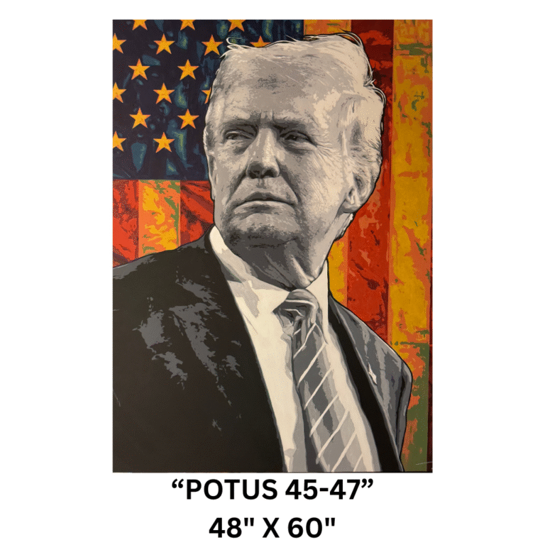 Original Artwork - Scott LoBaido - Creative Patriot - American Flag Artist