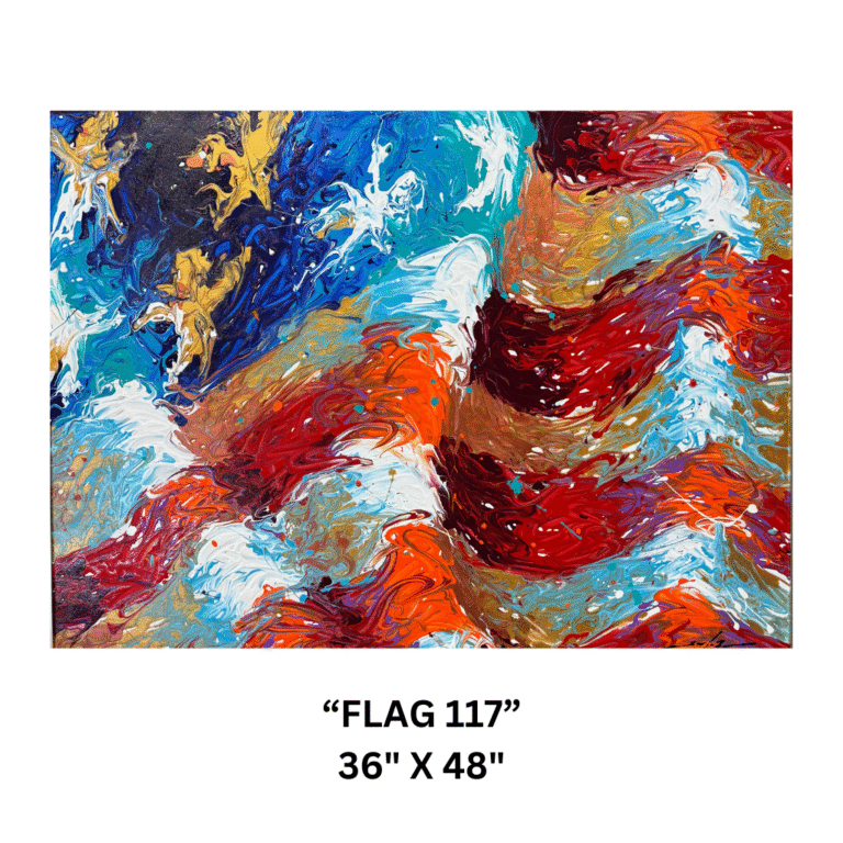 Original Artwork - Scott LoBaido - Creative Patriot - American Flag Artist